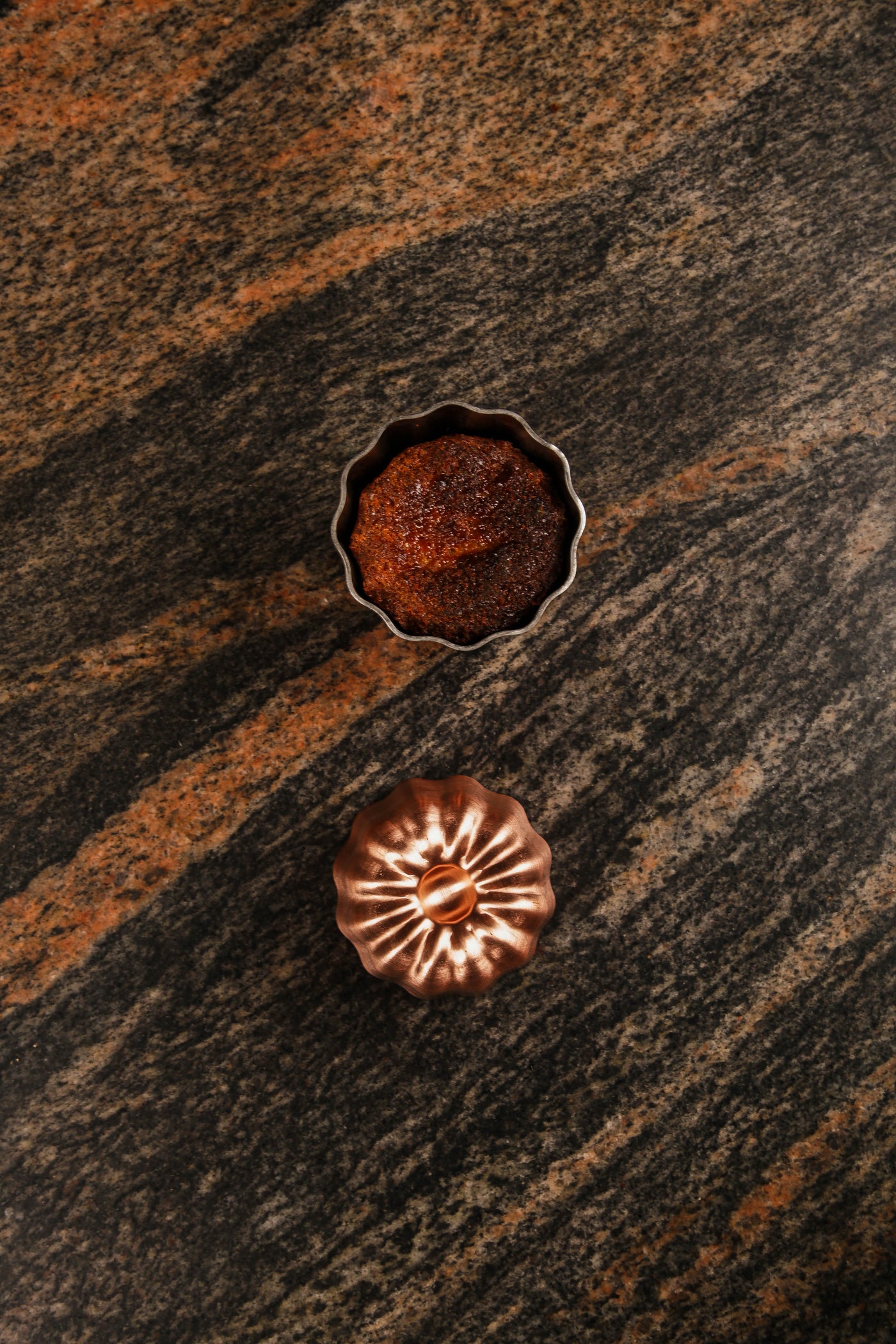 Mauviel M'PASSION Copper 4-Piece Copper Tinned Canele Mold Set, 1.8-In ...