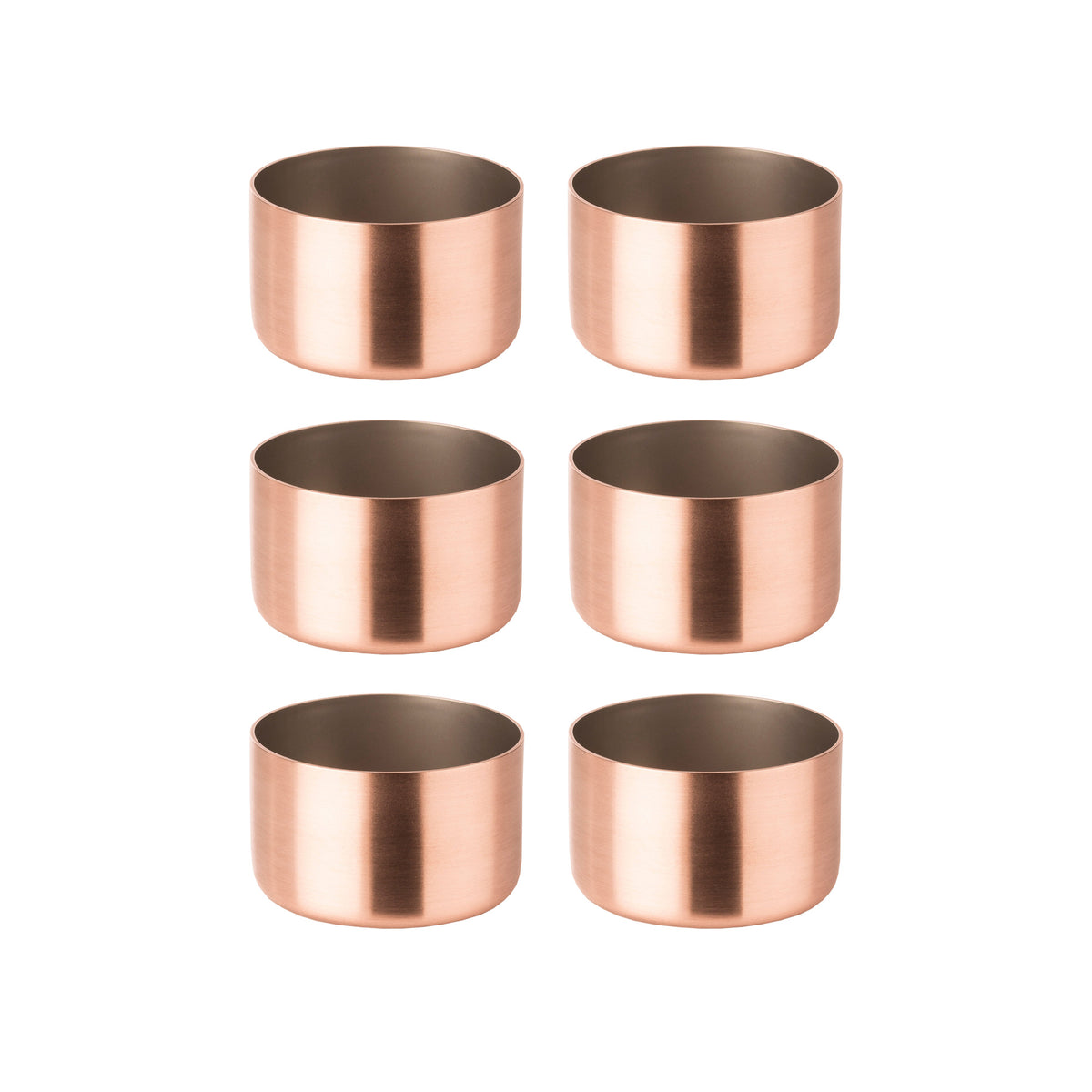 Mauviel M'PASSION Copper 6-Piece Souffle Mold Set – Mauviel1830