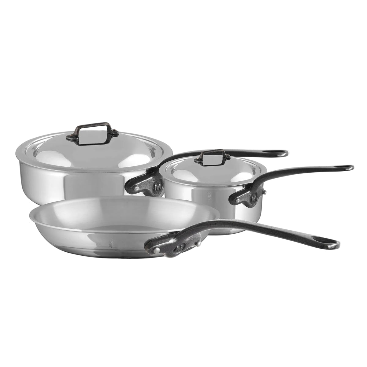 Mauviel M'COOK CI 5-Piece Cookware Set With Cast Iron Handles – Mauviel1830
